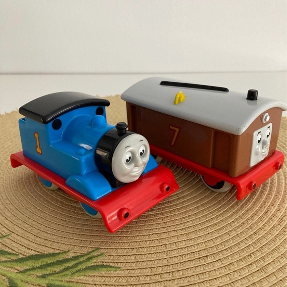 Toys | Vintage 9s My First Thomas The Tank Engine Push Along Cars ...